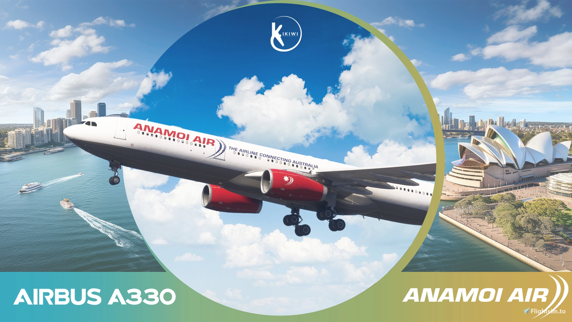 Inibuilds Airbus A330-300 Anamoi Air 4K & 8K - MSFS Add-on - Flightsim.to