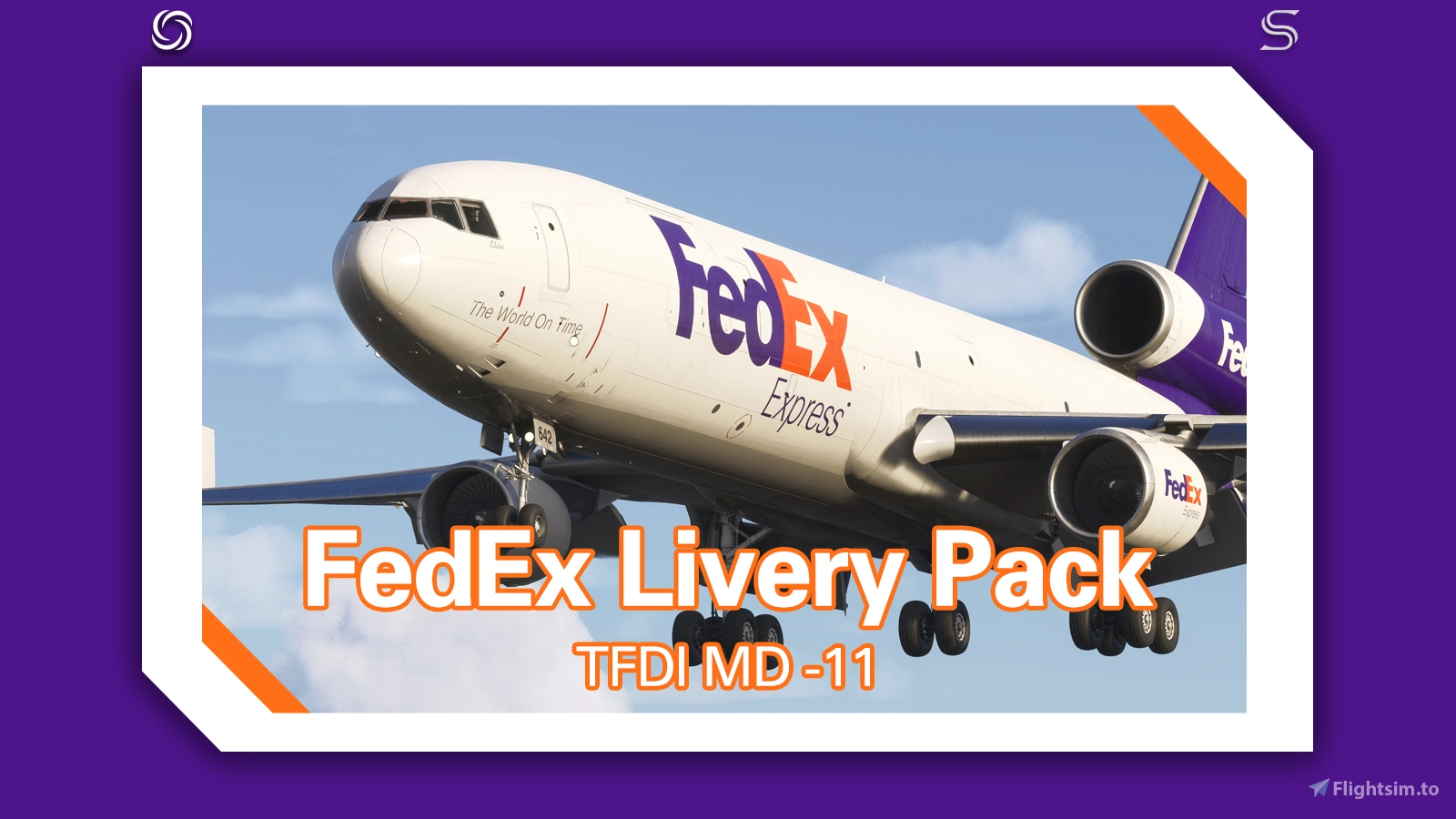FedEx Livery Pack | TFDI MD-11F | 4K - MSFS Add-on - Flightsim.to