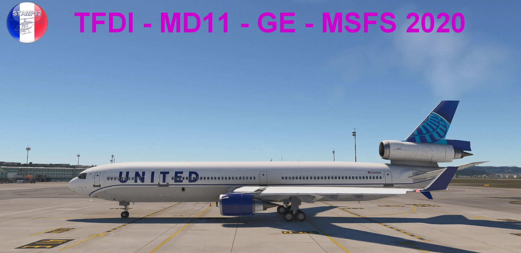 United Airlines for McDonnell Douglas MD-11 GE TFDI Design for MSFS2020 ...