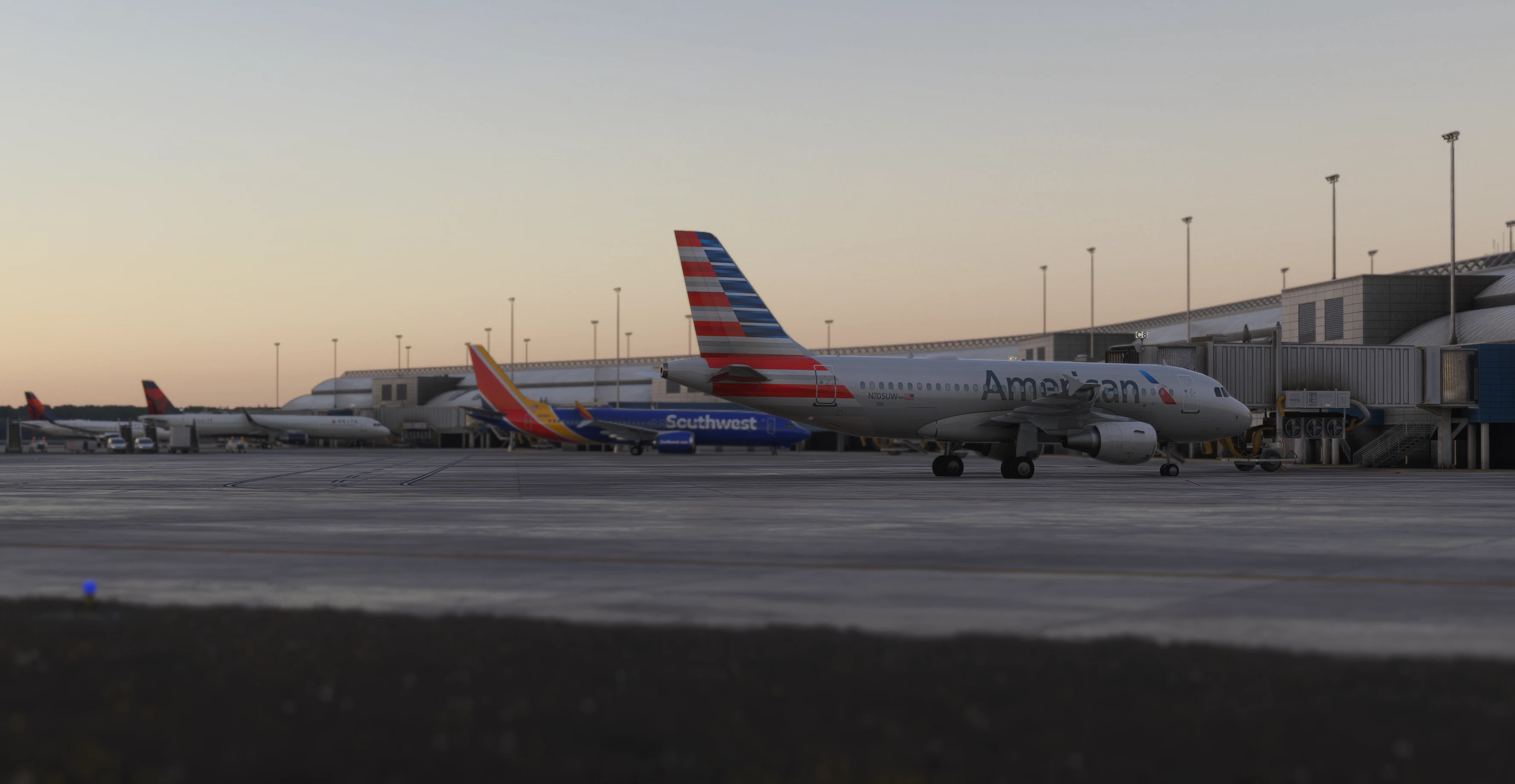 KJAX AIG Static Aircraft (Fly 2 High) - MSFS Add-on - Flightsim.to