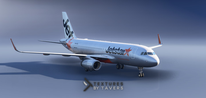 Jetstar A320 Sharklet VH-X3 Pack - VH-X3H, X3J, X3L and X3N pour ...