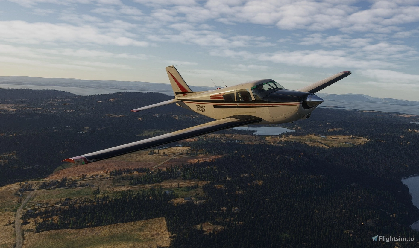 A2A Comanche 250, N5966P para Microsoft Flight Simulator | MSFS
