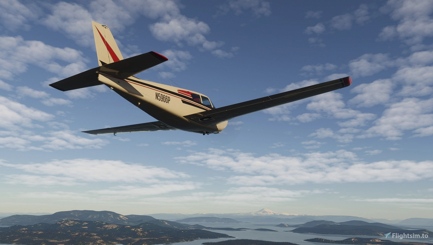 A2A Comanche 250, N5966P für Microsoft Flight Simulator | MSFS