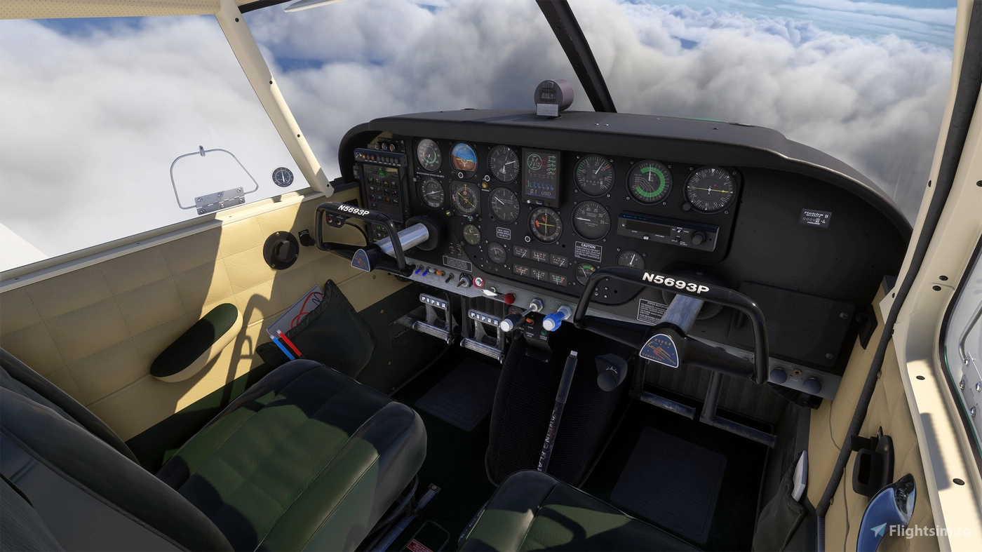 A2A Piper PA-24 Comanche N5693P (Custom Interior and Dynamic ...