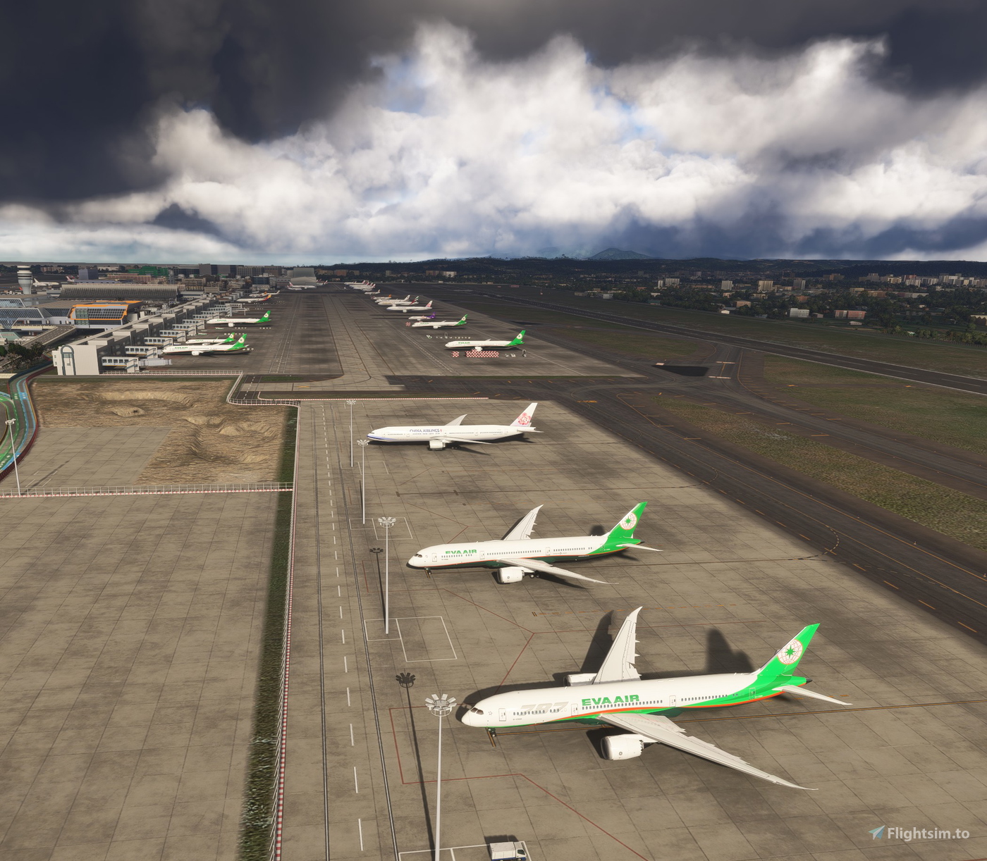 AIG Static Aircraft RCTP/Taipei (ACO DESIGN STUDIO) для Microsoft ...
