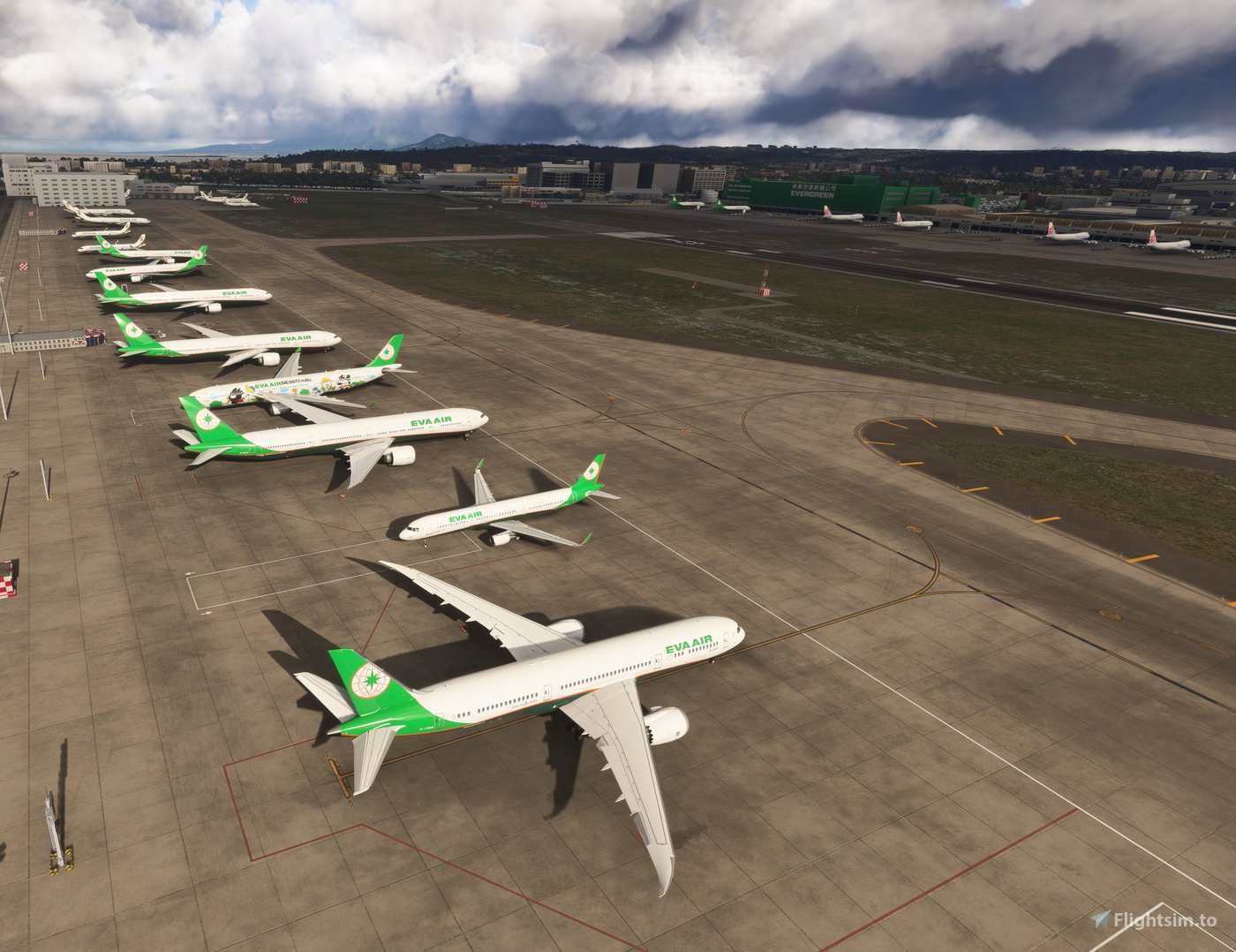 AIG Static Aircraft RCTP/Taipei (ACO DESIGN STUDIO) para Microsoft ...