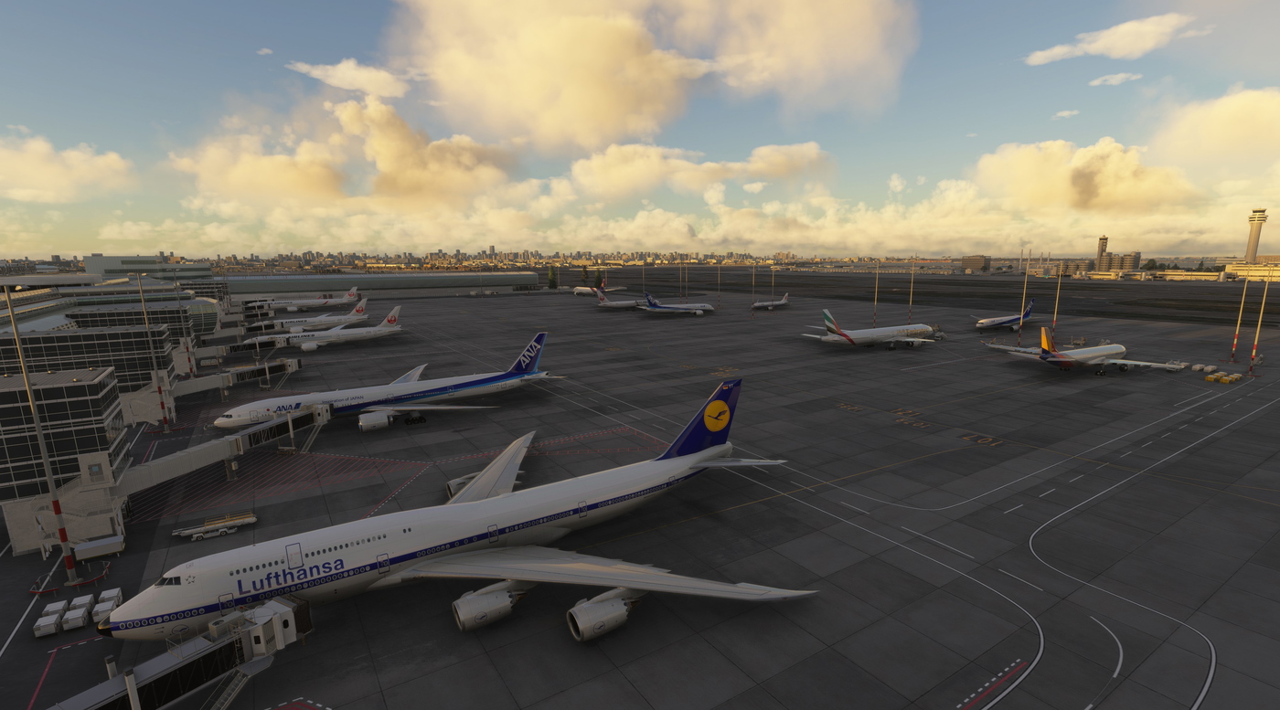 AIG Static Aircraft RJTT/Haneda (ASOBO) per Microsoft Flight Simulator ...