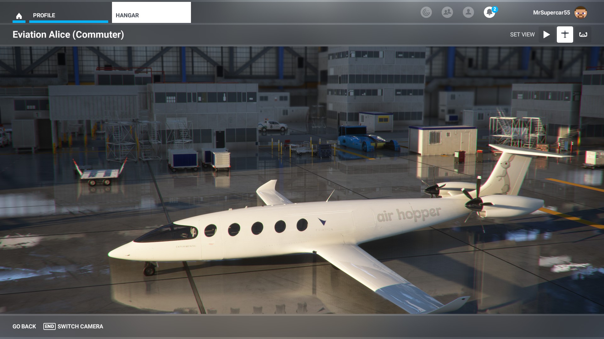 Air Hopper fictional airline livery pack for Eviation Alice - MSFS Add ...