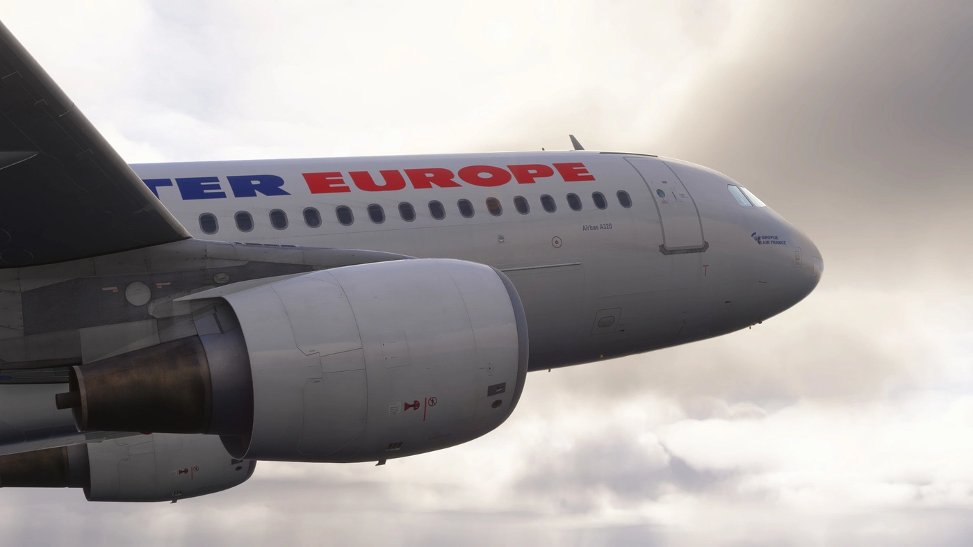Air Inter Europe F-GHQI | A320 Fenix for Microsoft Flight Simulator | MSFS