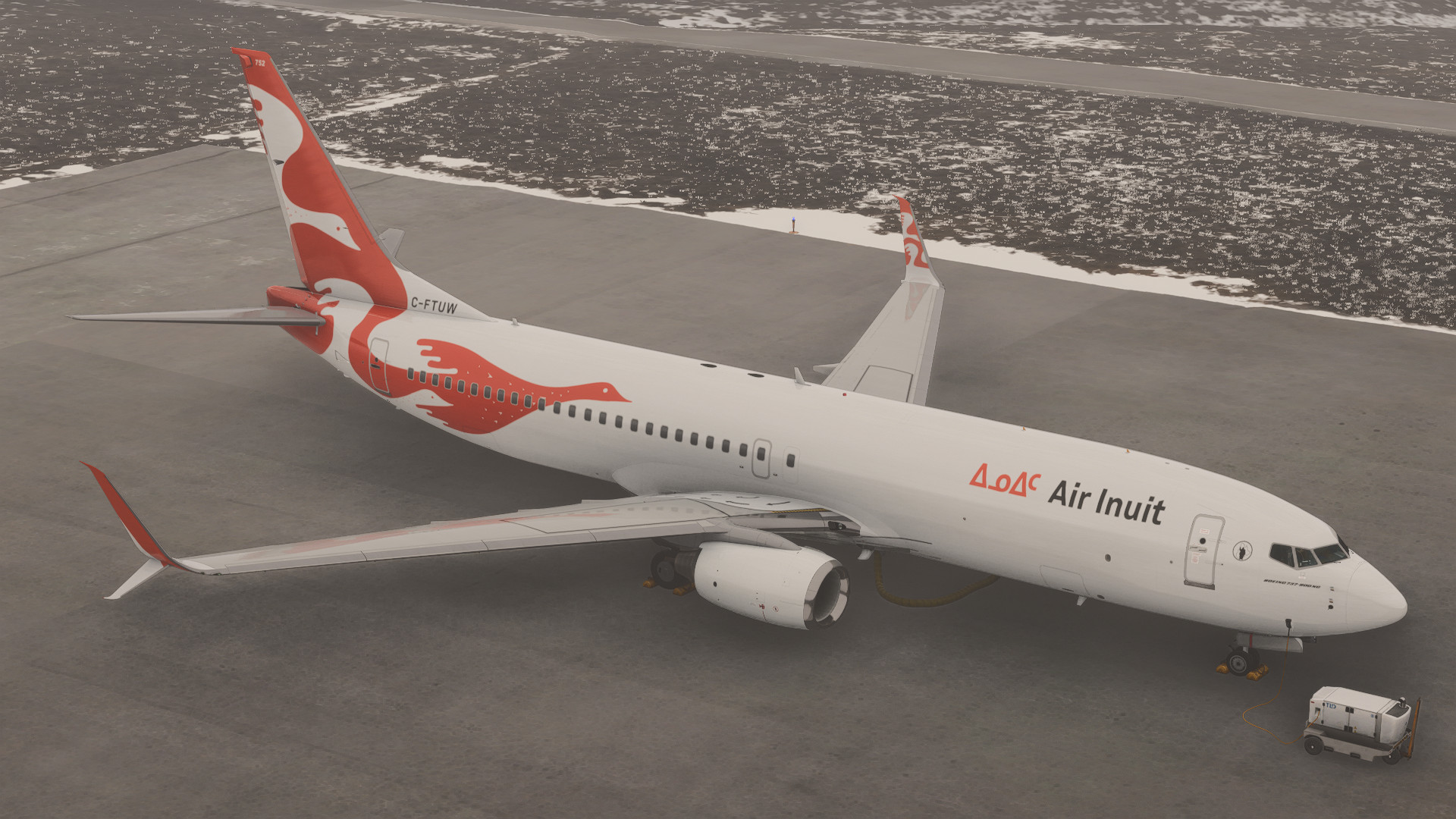 Air Inuit Boeing 737-800 Combi (C-FTUW ) | PMDG 737-800BCF (FS2024 ...