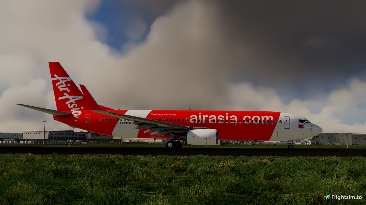 AirAsia Philippines Boeing 737-800 – Fictional Livery (RP-C9331) - MSFS ...