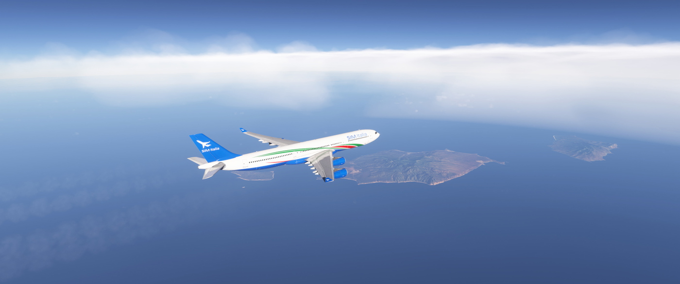 Airbus A340-300 Simitalia for Microsoft Flight Simulator | MSFS