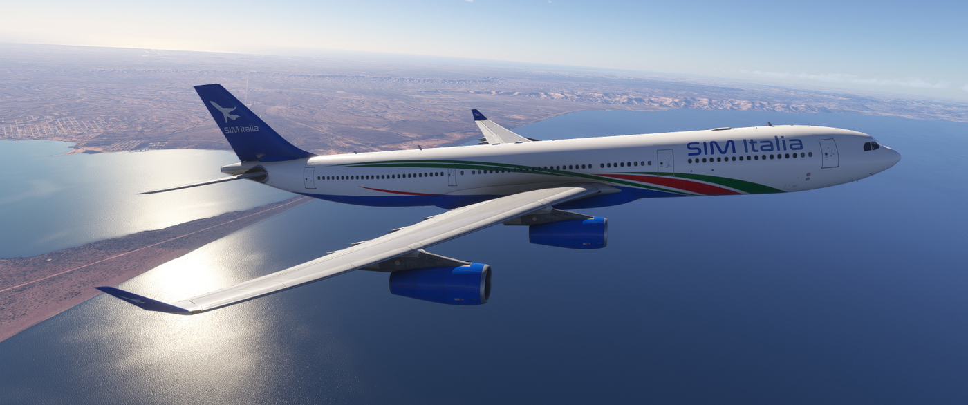 Airbus A340-300 Simitalia for Microsoft Flight Simulator | MSFS