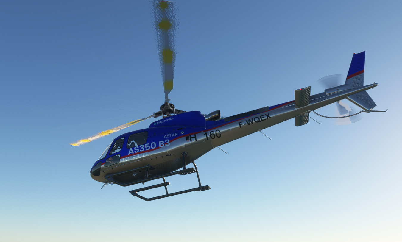 Airbus H125 _ AS350 B3 / F-WQEX for Microsoft Flight Simulator | MSFS