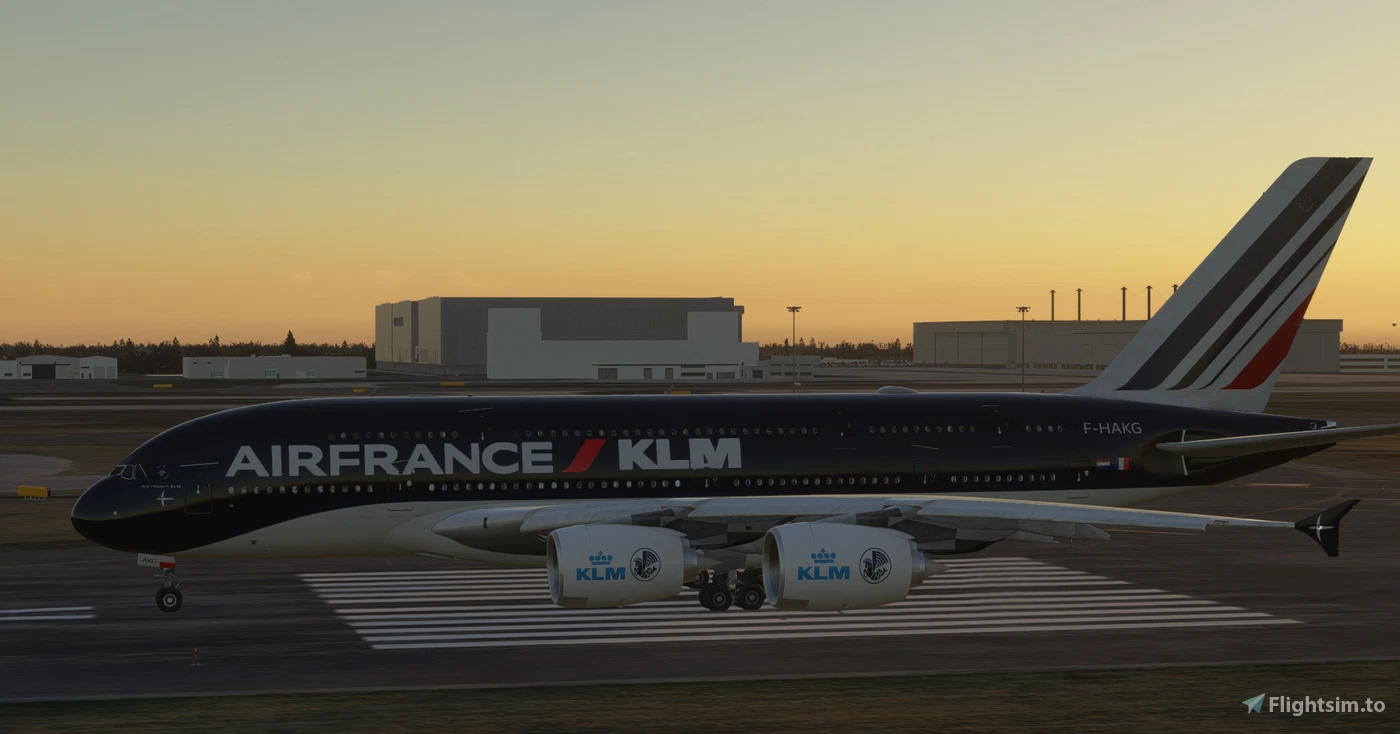 Air France KLM Virtual Airlines A380 für Microsoft Flight Simulator | MSFS