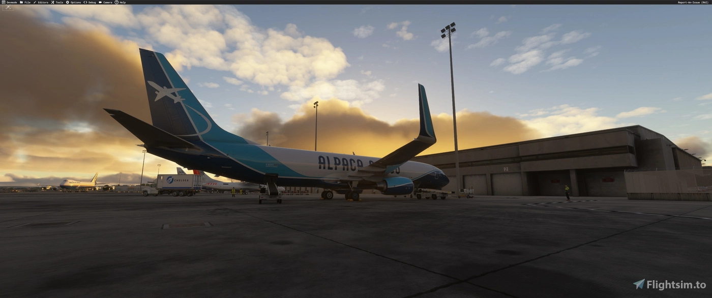 Alpaca Airways 'Cargo' (G-BOXS) | PMDG B737-800 BCF BW | MSFS2024 за ...