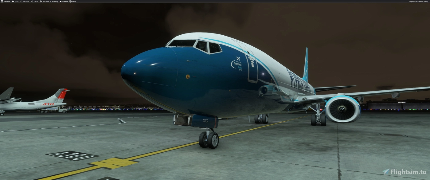 Alpaca Airways 'Cargo' (G-BOXS) | PMDG B737-800 BCF BW | MSFS2024 за ...