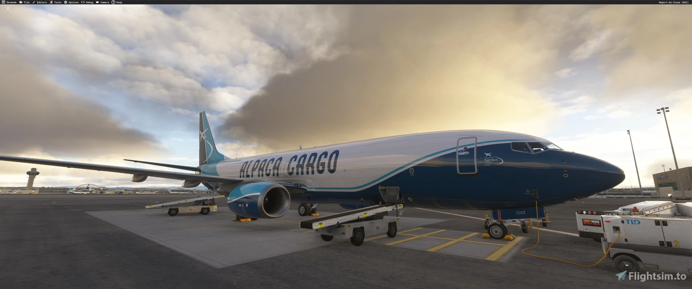 Alpaca Airways 'Cargo' (G-BOXZ) | PMDG B737-800 BDSF BW | MSFS2024 pour ...