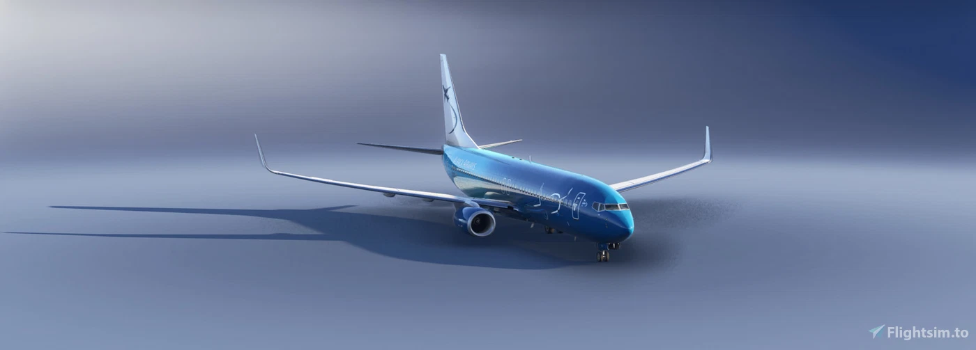 Alpaca Airways 'Holiday' (G-FBYX) | PMDG B737-800 BW | MSFS2024 对于 ...