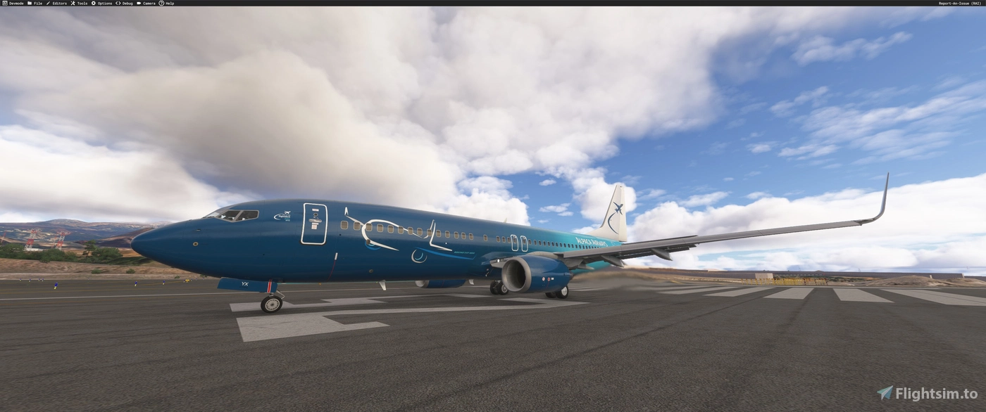 Alpaca Airways 'Holiday' (G-FBYX) | PMDG B737-800 BW | MSFS2024 pour ...