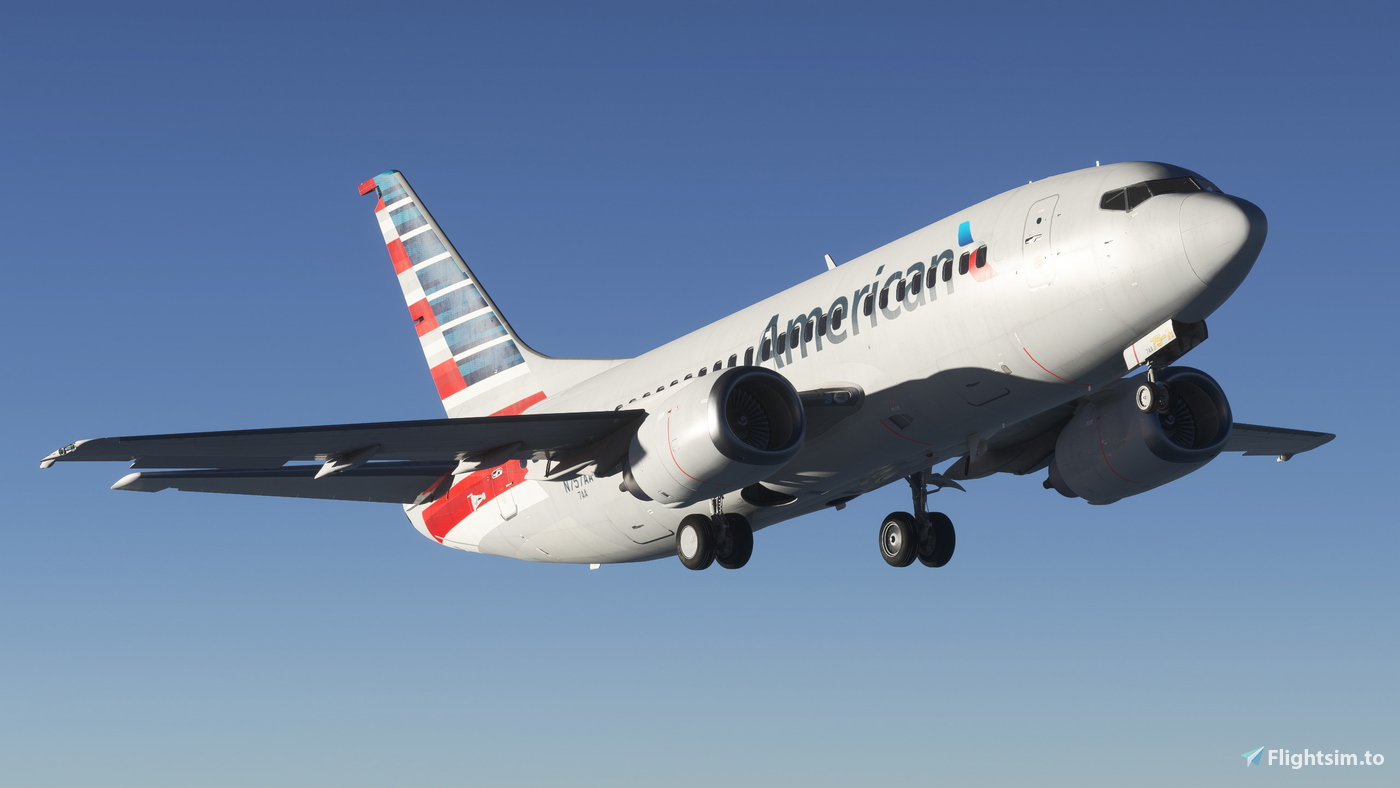 American Airlines N757AA Fictional Livery CSS Boeing 737-500 - 8K pour ...