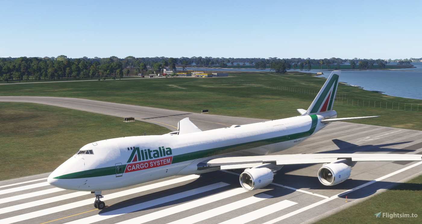 Asobo 747-8 Alitalia Cargo for Microsoft Flight Simulator | MSFS