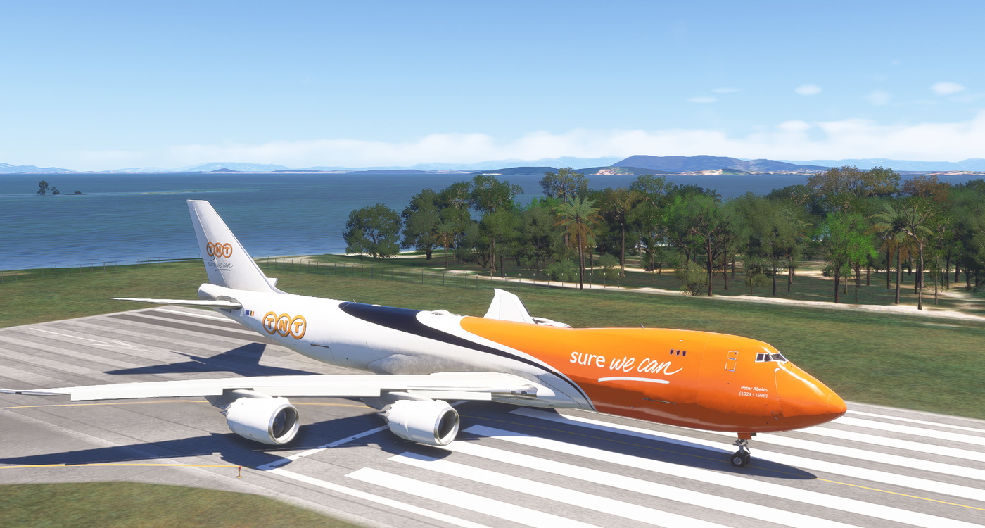 Asobo 747-8 TNT dla Microsoft Flight Simulator | MSFS