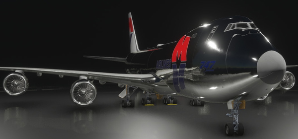 Asobo 747-8i Sabena for Microsoft Flight Simulator | MSFS