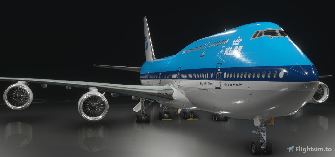 Asobo 747-8i KLM pour Microsoft Flight Simulator | MSFS