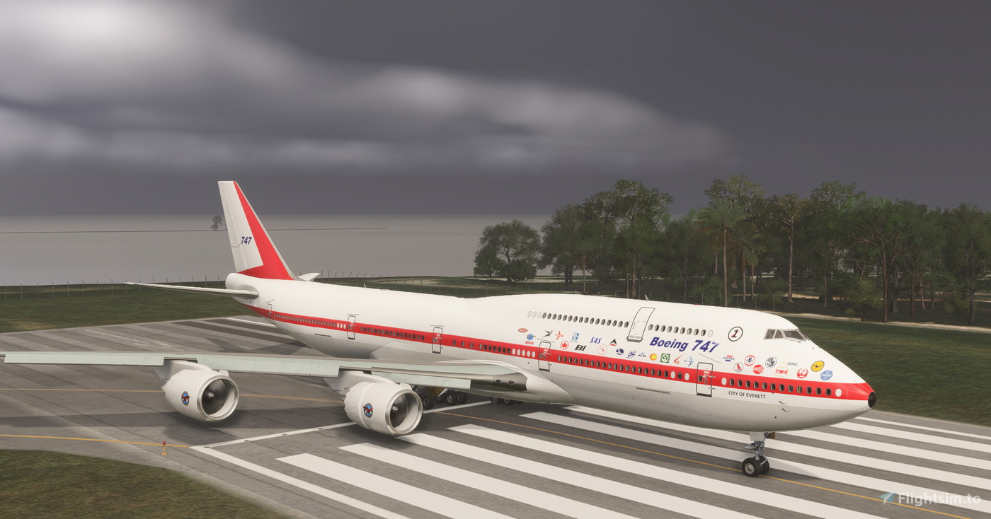Asobo 747-8i Prototype No. 1 para Microsoft Flight Simulator | MSFS