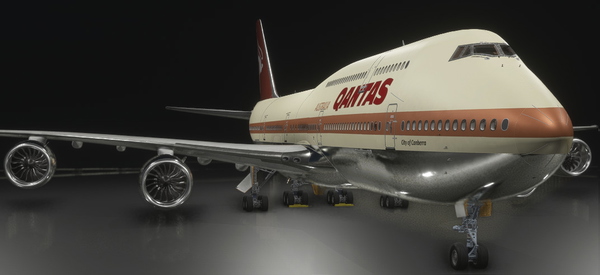 Asobo 747-8i Virgin Blue for Microsoft Flight Simulator | MSFS