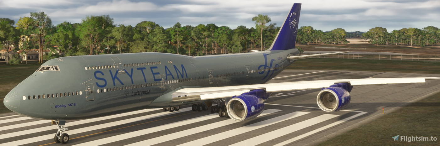 Asobo 747-8i Skyteam para Microsoft Flight Simulator | MSFS
