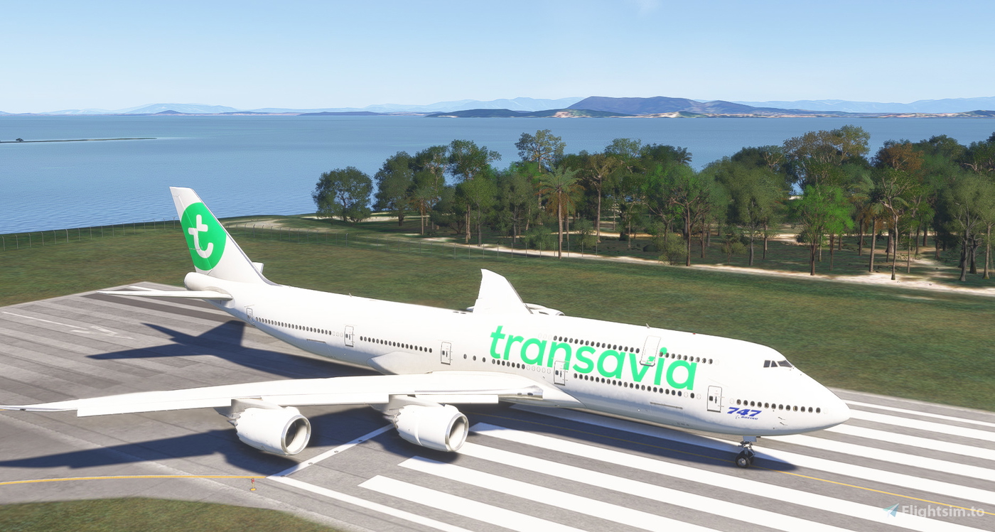 Asobo 747-8i Transavia for Microsoft Flight Simulator | MSFS