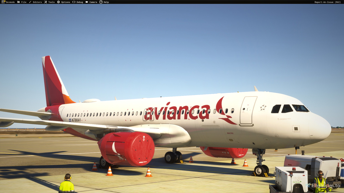 Avianca El Salvador N788AV liveries (Old and New) Inibuilds A320NEO ...