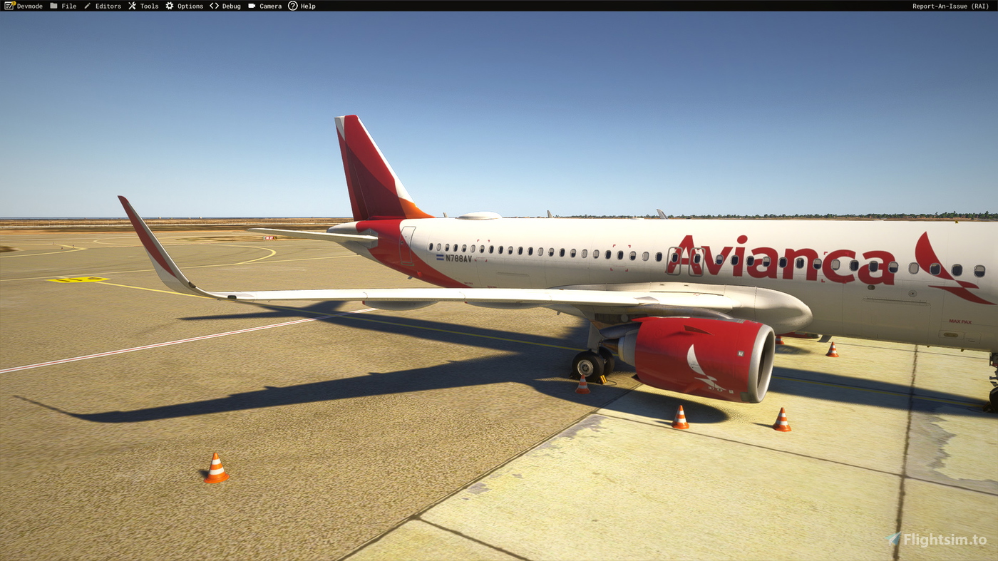 Avianca El Salvador N788AV liveries (Old and New) Inibuilds A320NEO ...