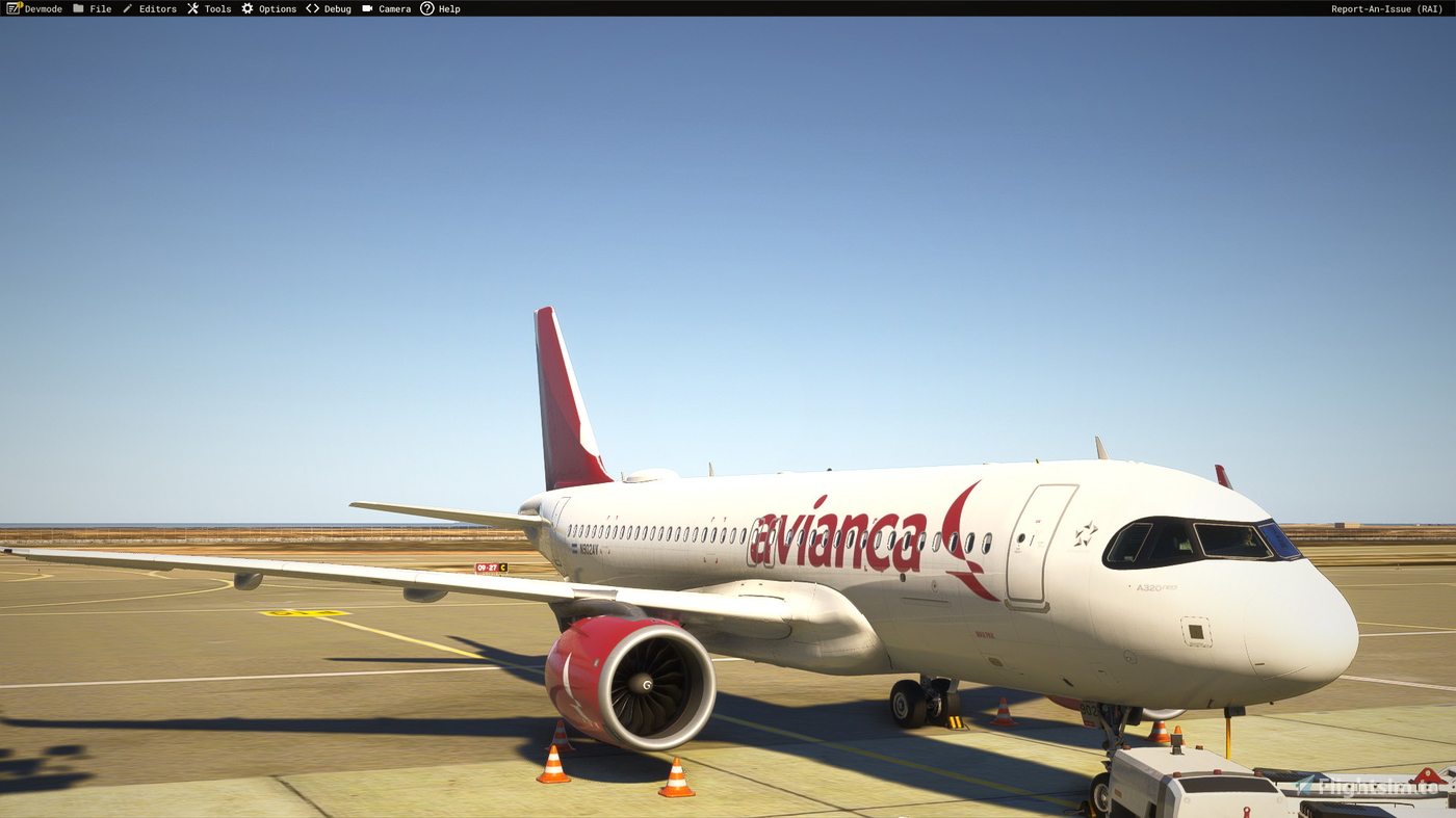 Avianca El Salvador N902AV livery Inibuilds A320NEO MSFS2024 (with ...