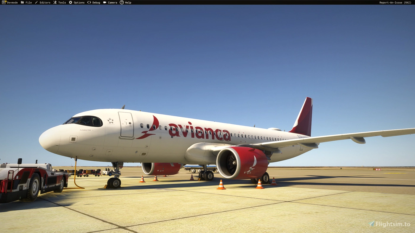 Avianca El Salvador N902AV livery Inibuilds A320NEO MSFS2024 (with ...