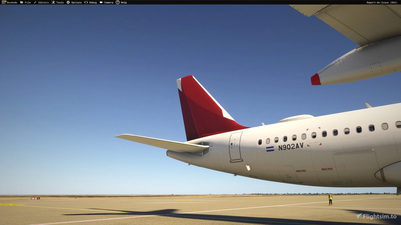 Avianca El Salvador N902AV livery Inibuilds A320NEO MSFS2024 (with ...