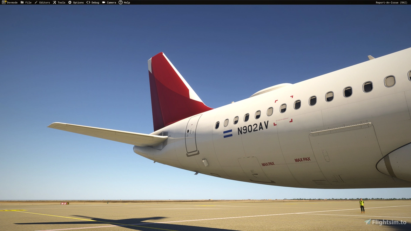 Avianca El Salvador N902AV livery Inibuilds A320NEO MSFS2024 (with ...