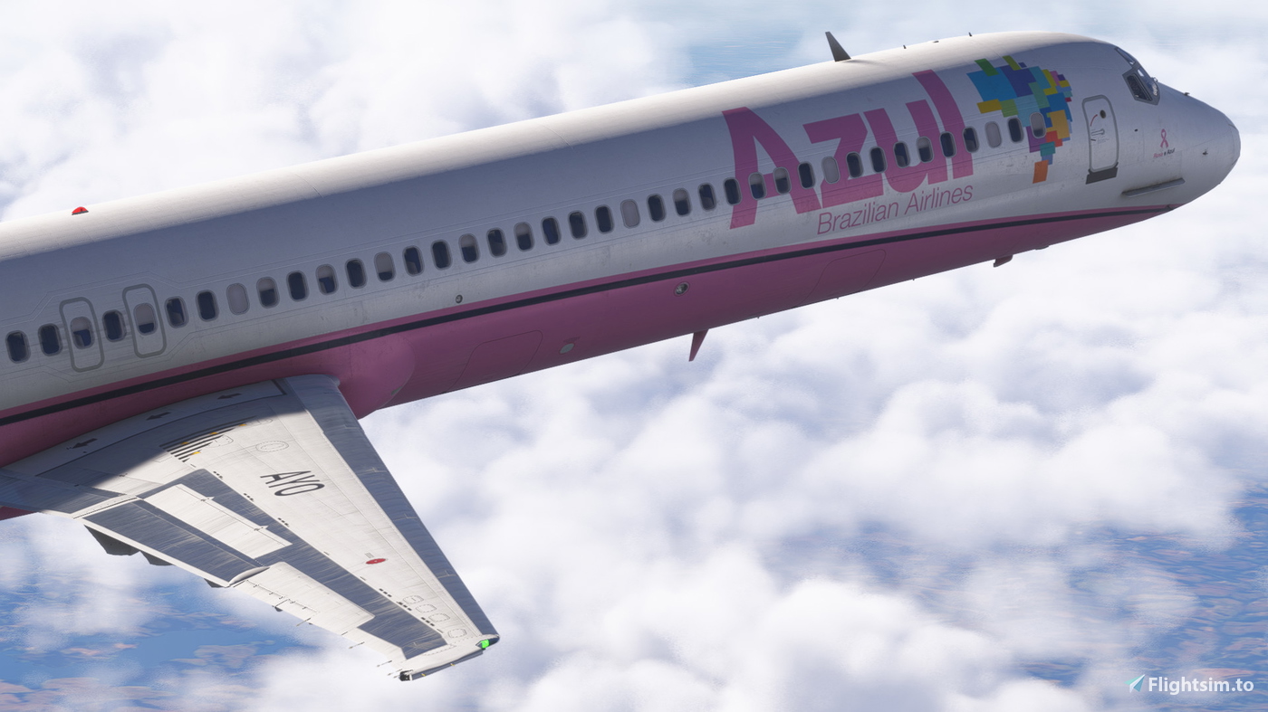 Azul MD-88 PR-AYO Maddog 20th for Microsoft Flight Simulator | MSFS