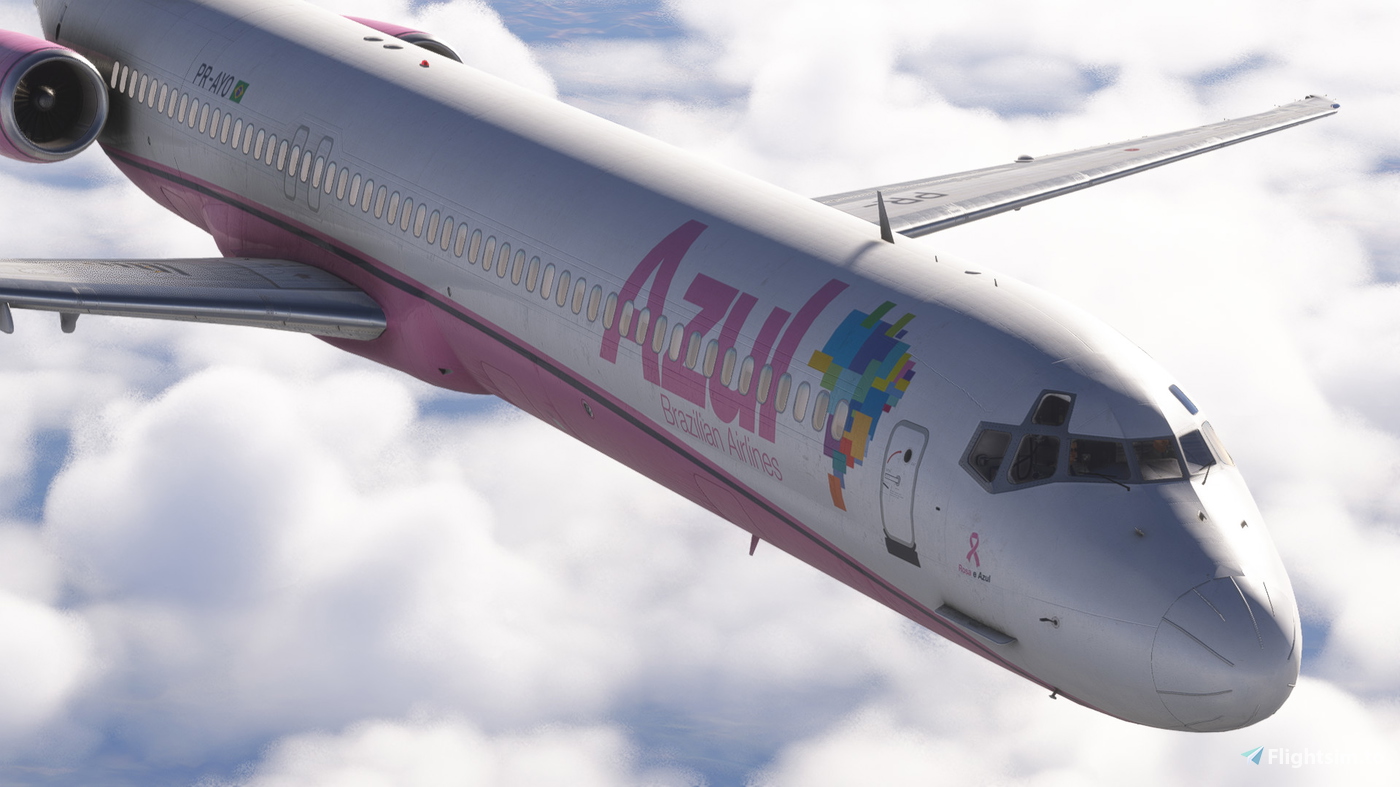 Azul MD-88 PR-AYO Maddog 20th for Microsoft Flight Simulator | MSFS
