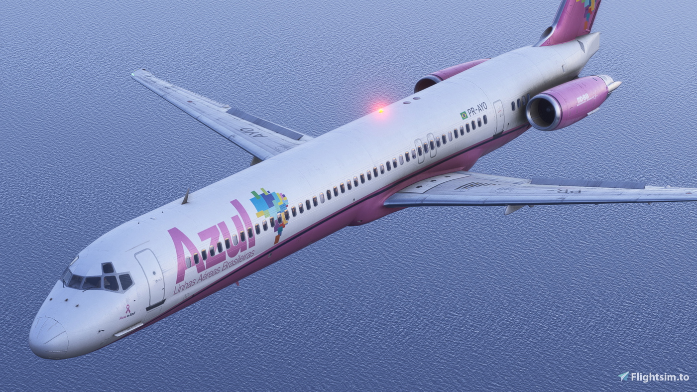 Azul MD-88 PR-AYO Maddog 20th for Microsoft Flight Simulator | MSFS