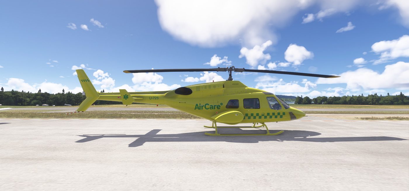 Bell 222 UT - AirCare for Microsoft Flight Simulator | MSFS