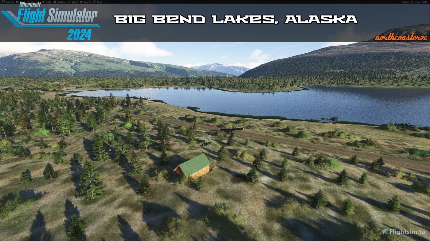 Big Bend Lakes, AK pour Microsoft Flight Simulator | MSFS