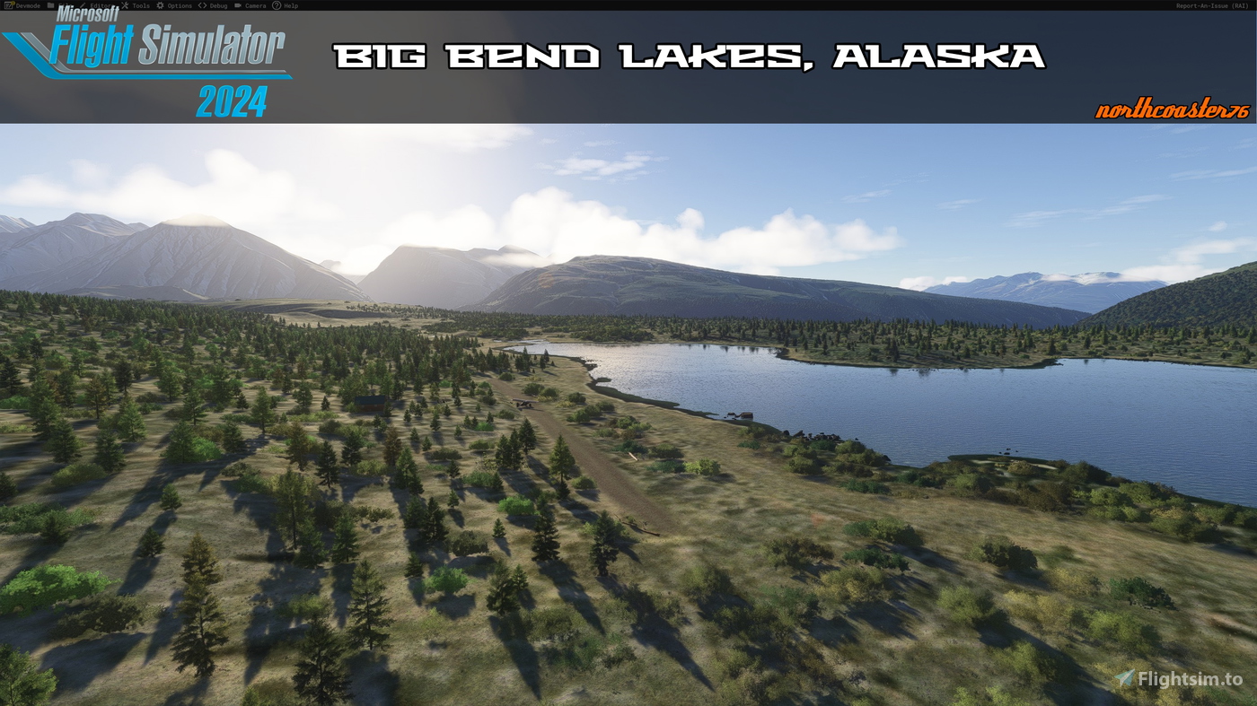 Big Bend Lakes, AK pour Microsoft Flight Simulator | MSFS