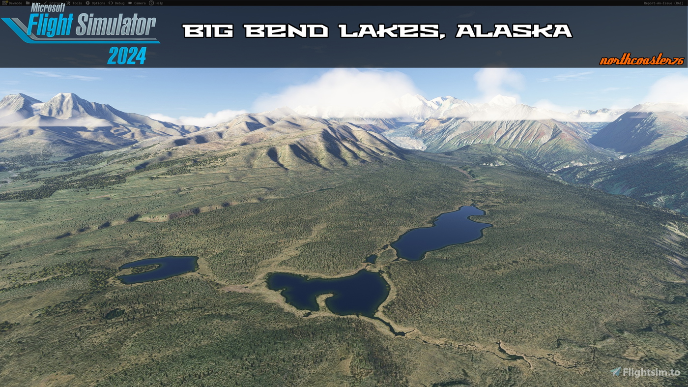 Big Bend Lakes, AK pour Microsoft Flight Simulator | MSFS