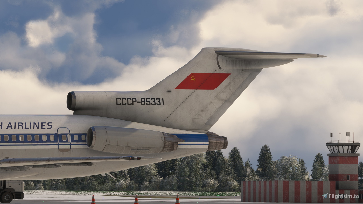 Boeing 727-200 Super 27 LOT (Aeroflot livery | CCCP-85331) 1986 | Semi ...