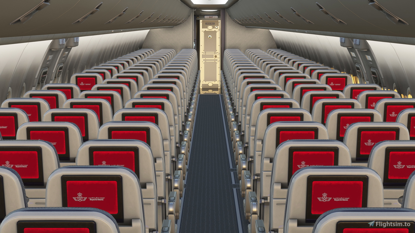 Boeing 737-800 Royal Air Maroc (CN-RGJ) for Microsoft Flight Simulator ...
