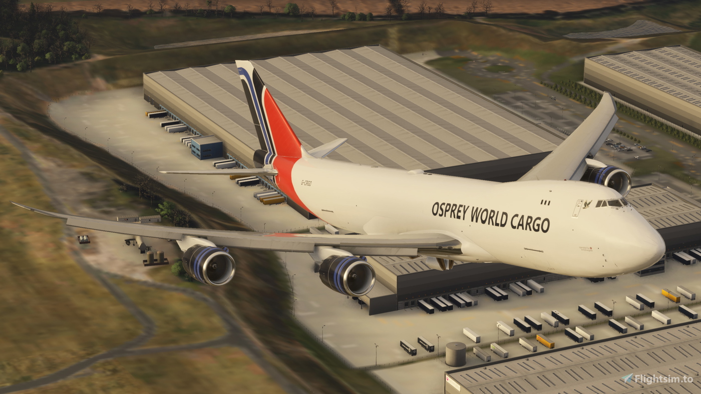 Boeing 747-8I(F) | Osprey Airways Pack pour Microsoft Flight Simulator ...