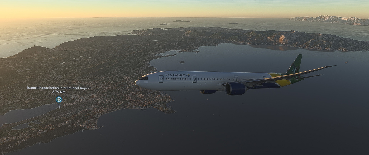 Boeing 777-300ER Fly Gabon (TR-KLM) for Microsoft Flight Simulator | MSFS